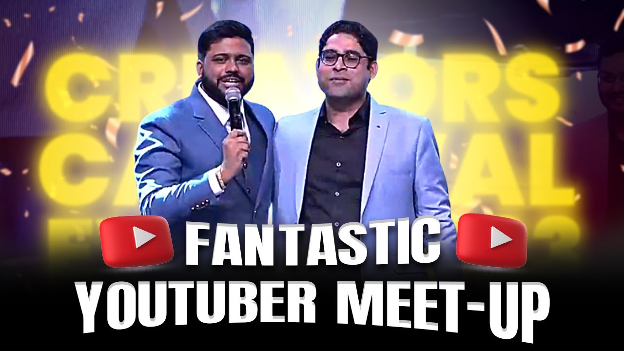 Attending Creator Carnival Event 🔥🤩, Met Many YouTubers, Amazing ...