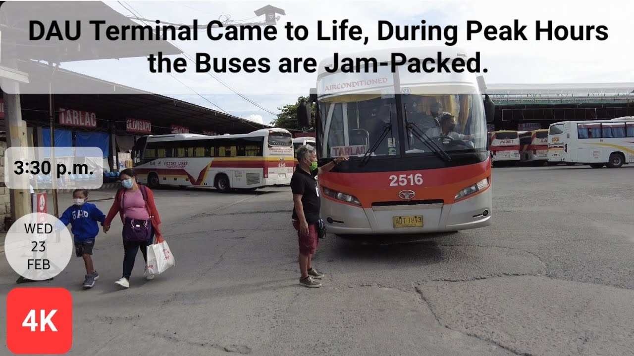 DAU Terminal Came to Life, During Peak Hours the Buses are Jam-Packed ...