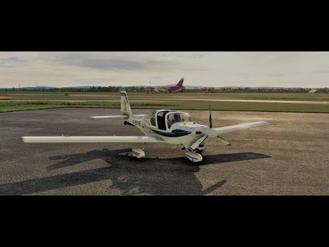 MSFS Grob Tutor 1st Flight - YouTube