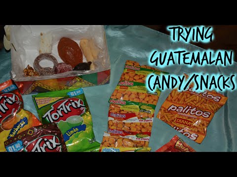 Trying Guatemalan Candies/Snacks - YouTube