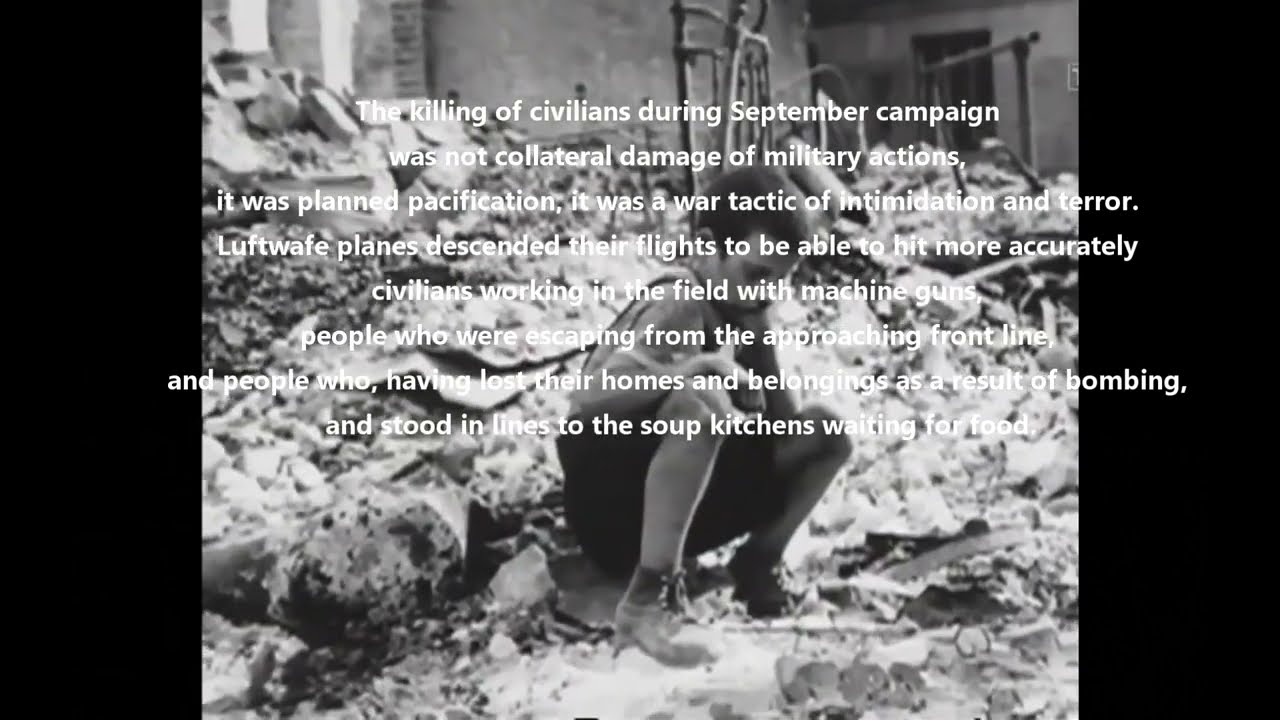 September 1939 campaign - German crimes in Poland. - YouTube