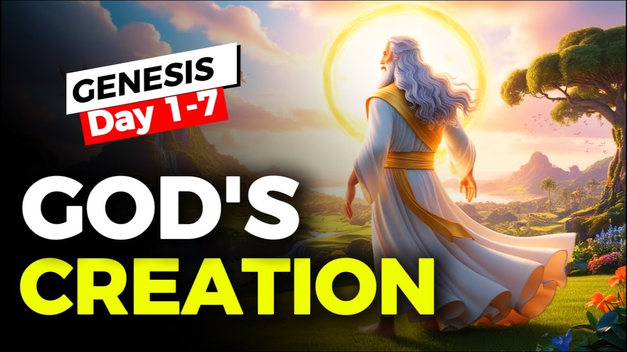 God's Creation: The Epic Start of the World | Animated Bible for Kids ...