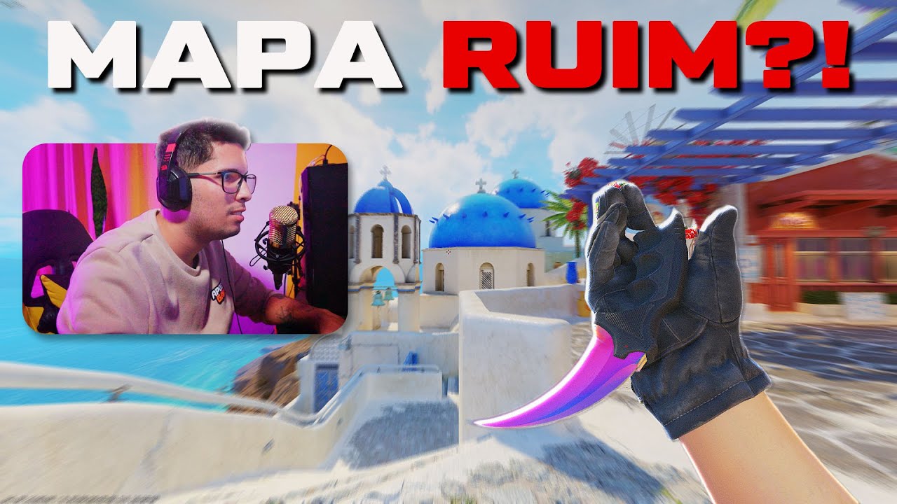 VALVE ERROU?! Primeira vez no NOVO MAPA THERA no CS2! - YouTube
