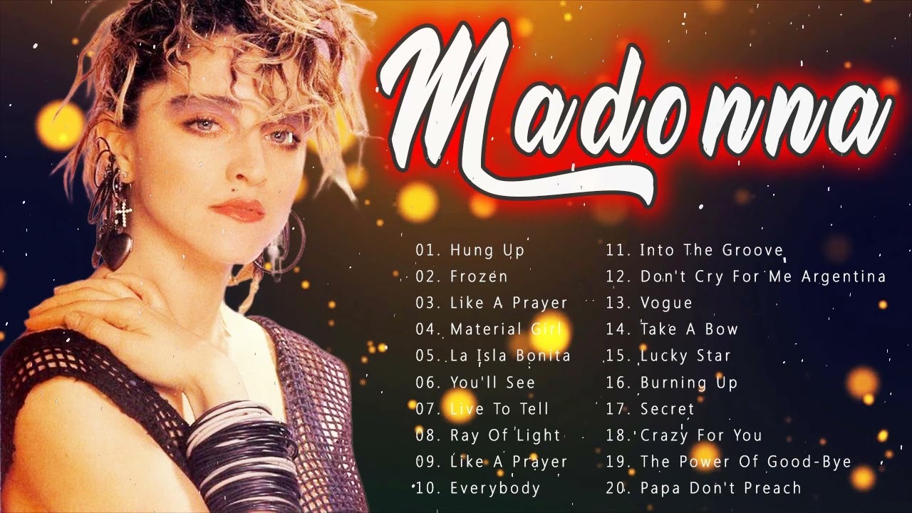 Top '80s Songs from Pop Superstar Madonna | Madonna Greatest Hits Full ...