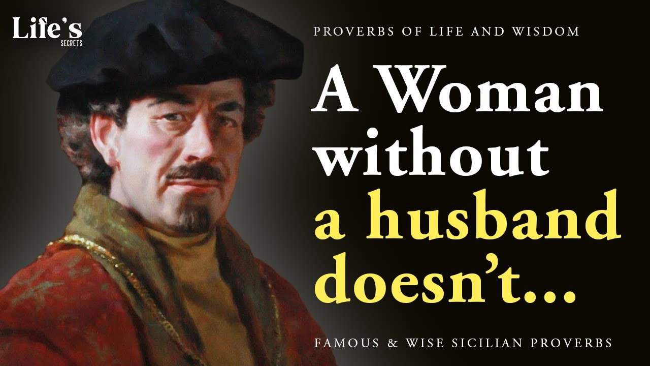 Sicilian Proverbs Sicily
