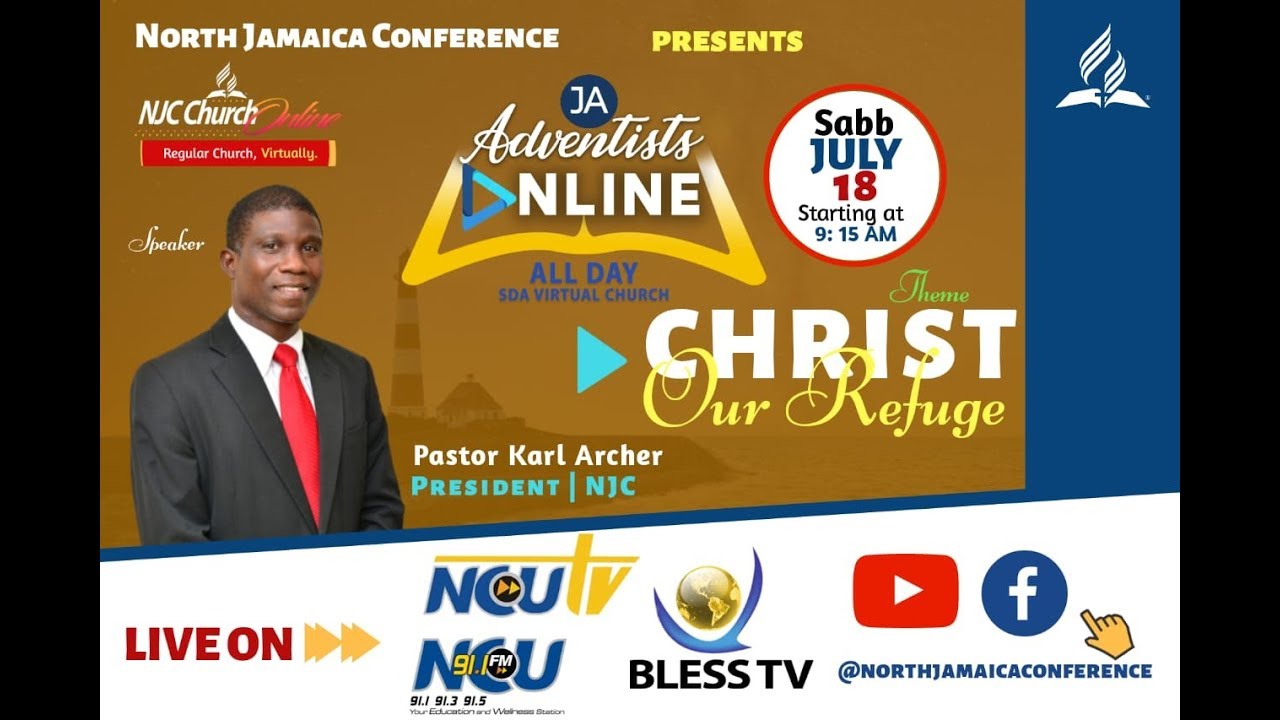JA Adventists Online | Christ Our Refuge | Morning Service - YouTube