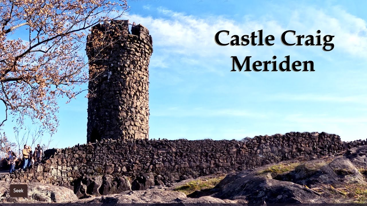 Castle Craig Tower [4K] Fall Foliage in Connecticut - YouTube