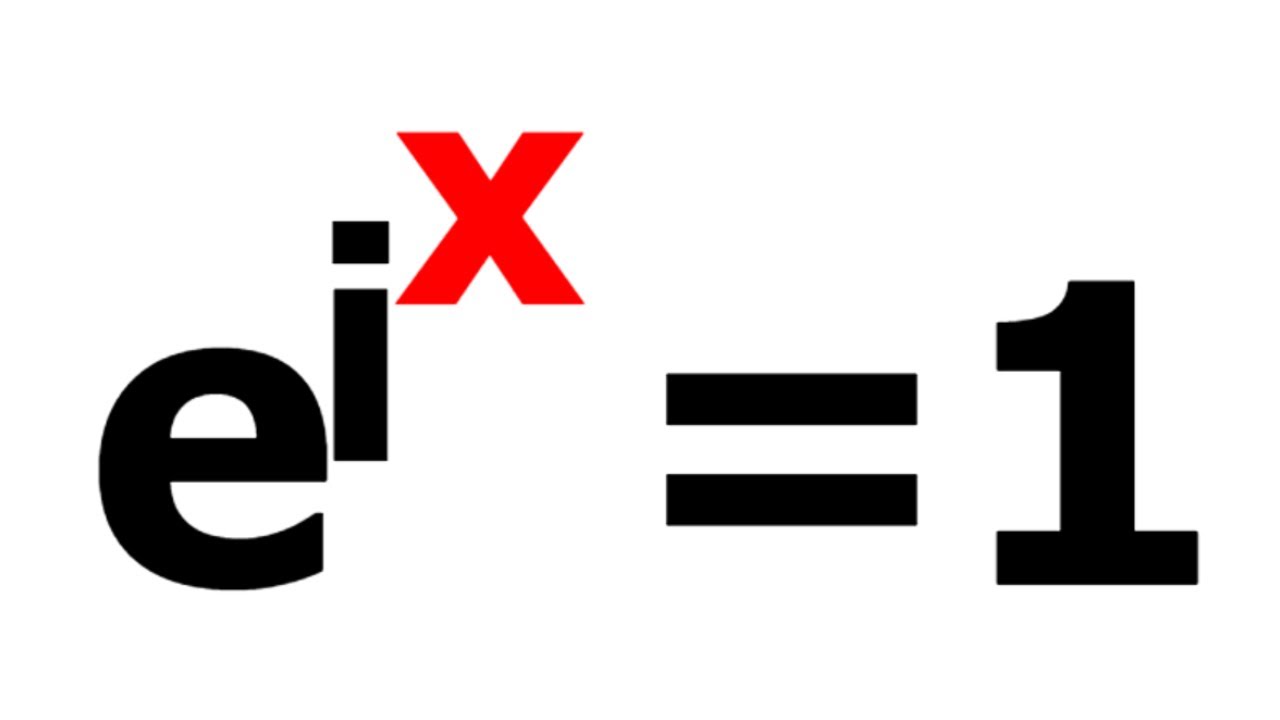 A Beautiful Exponential Equation - YouTube
