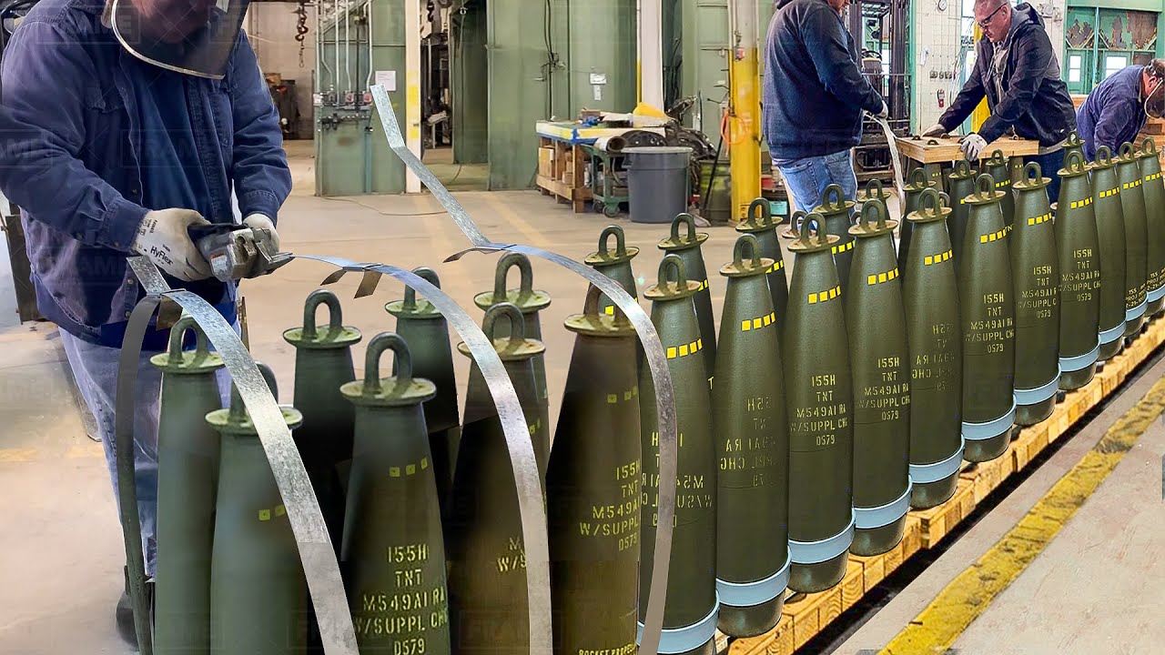 Inside US Factory Building Millions of Munitions From Scratch - YouTube