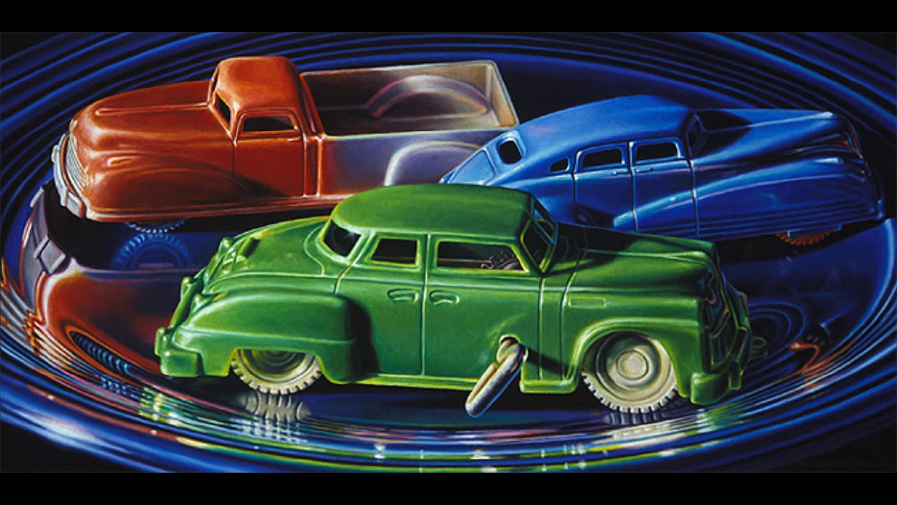 Tutor Glennray 格倫雷·塔特 (1950) Photorealism American - YouTube