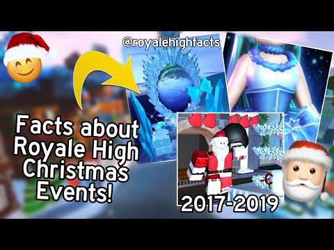 Facts about Royale High Christmas Events from 2017-2019 - YouTube