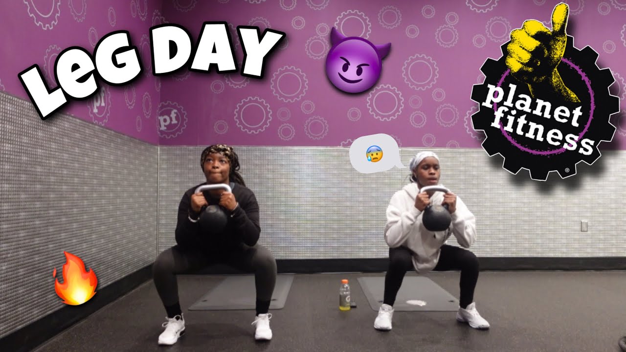 Ladies Don’t Forget Leg Day🦵🏽😰| Planet Fitness Workout - YouTube