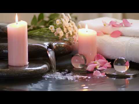 💗 Crystal Sphere Spa & Relax Music • 3 Hours Petal Stone Candle Ambience | Her SPA Day 🌸