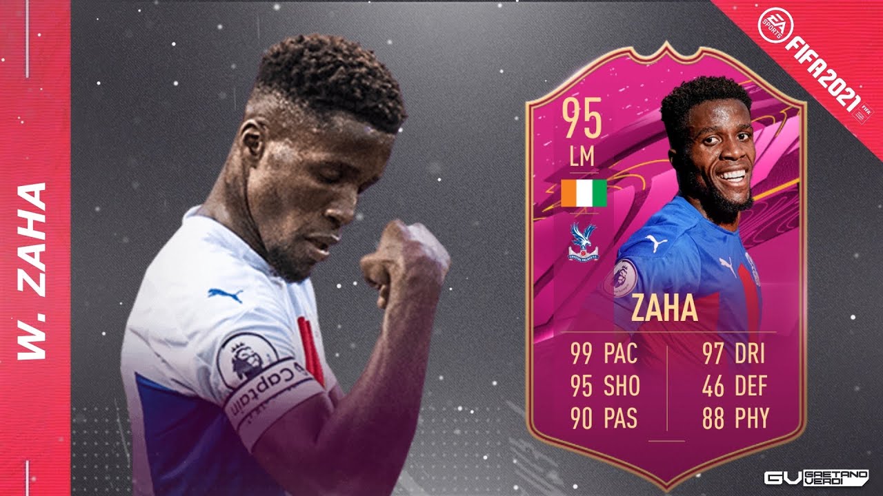 WILFRIED ZAHA 95 - Lohnt sich die SBC? - FIFA 21 Player Review - YouTube