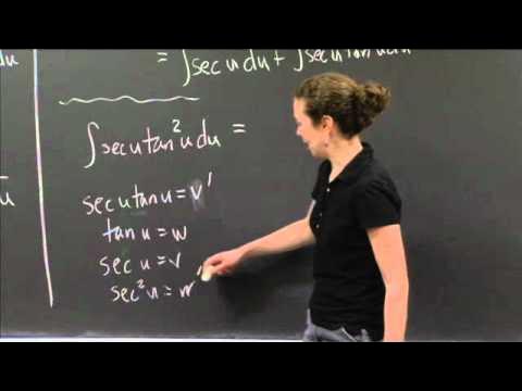 Integration Practice II | MIT 18.01SC Single Variable Calculus, Fall 2010 - YouTube