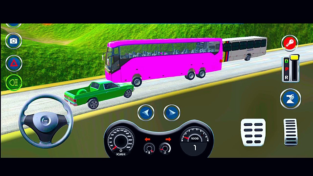 Bus Simulator Danger| Bus Game 2024| IDBS Offroad Simulator| IDBS Game ...