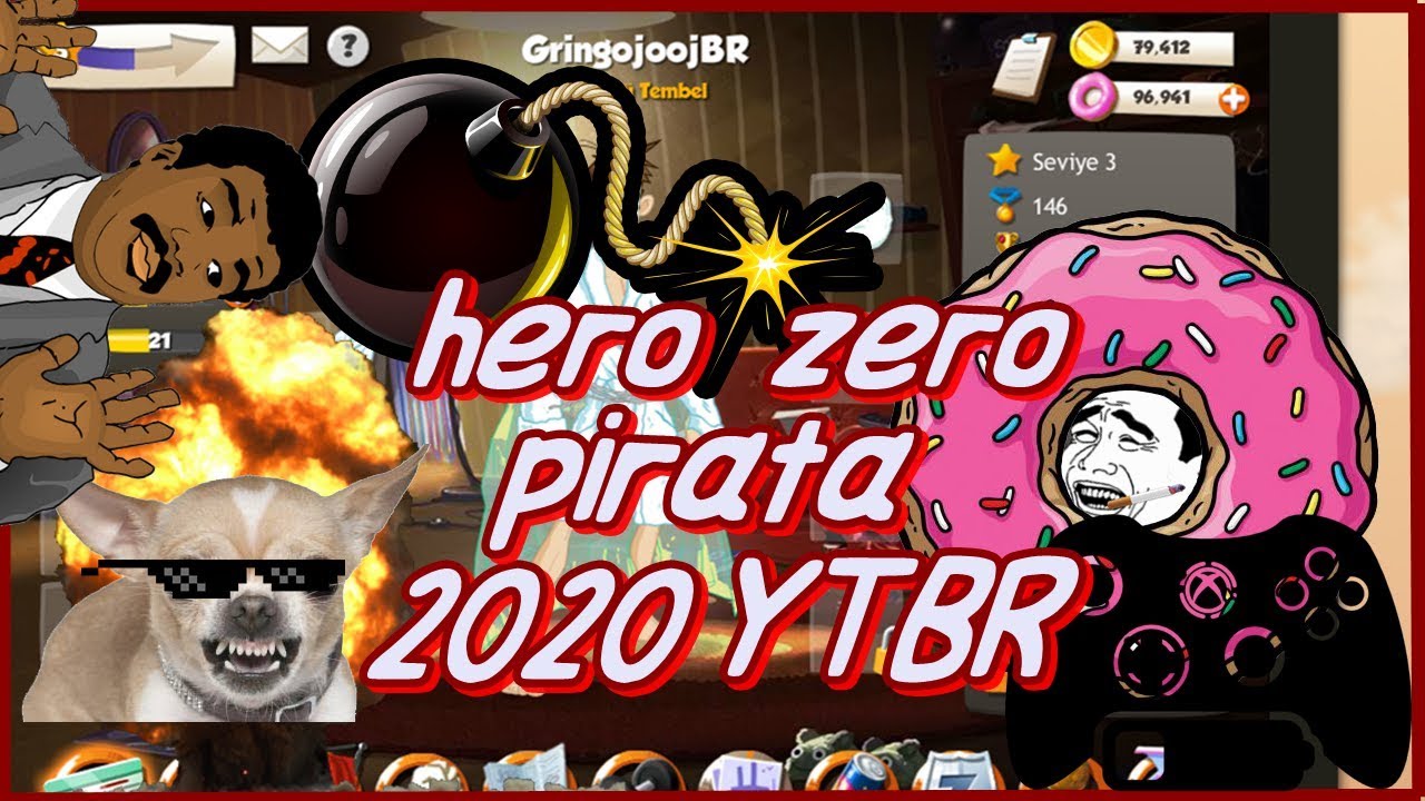 HERO ZERO PRIVATE SERVER FULL DONUTS 2020 NEW - GRINGO JOGOS - YouTube