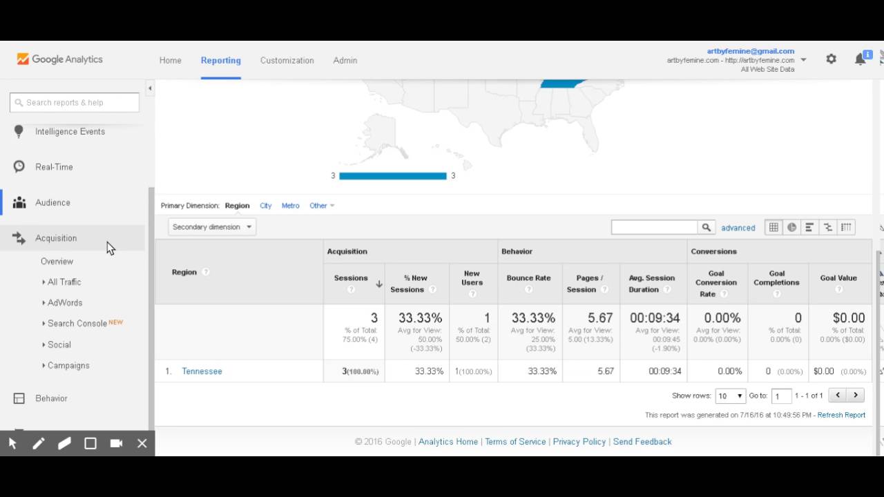How to log in to Google Analytics - YouTube
