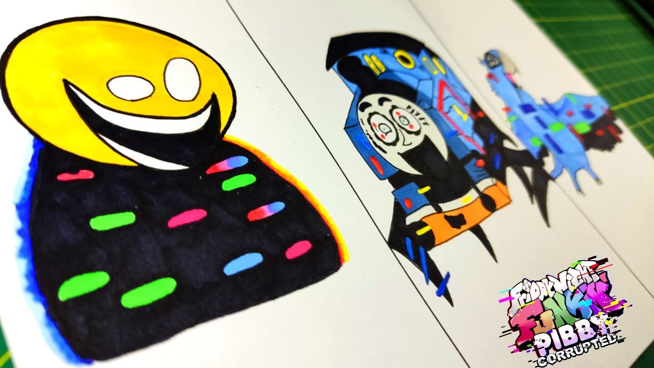 dibujo FRIDAY NIGHT FUNKIN PIBBY CORRUPT ( ANNOYING ORANGE 0.5, RIO ...