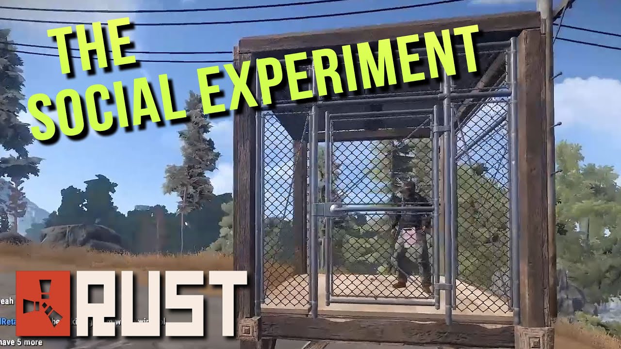 SOCIAL EXPERIMENT - Rust - YouTube
