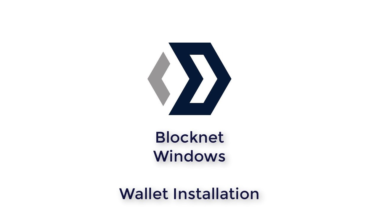 Blocknet Windows Wallet Install - YouTube