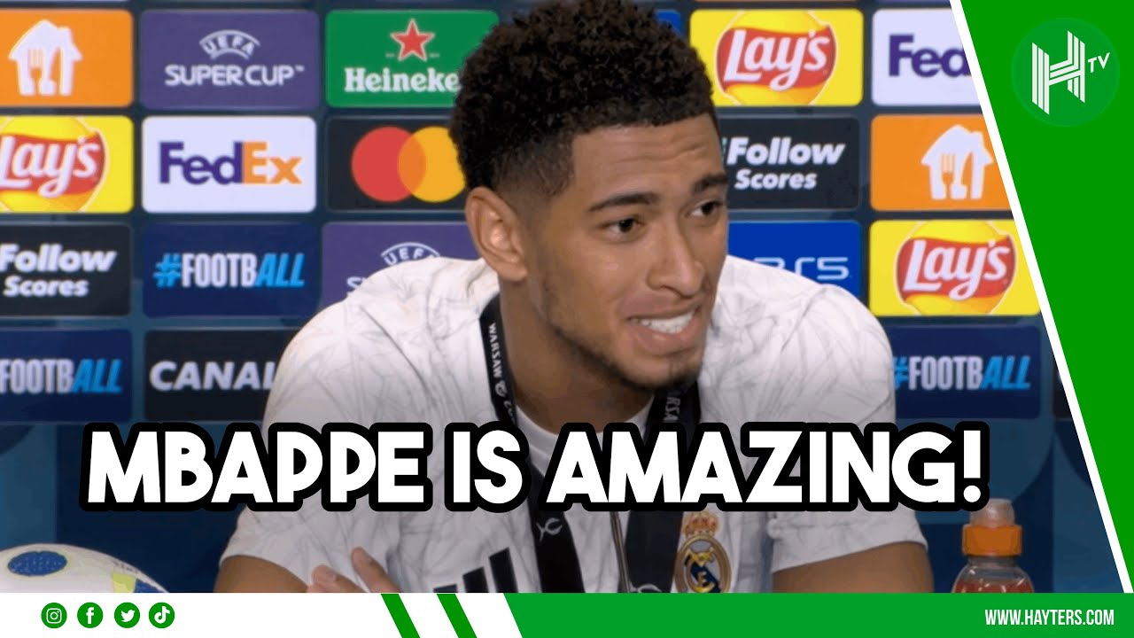 Mbappe is AMAZING! Bellingham praises new Madrid teammate | Real Madrid ...