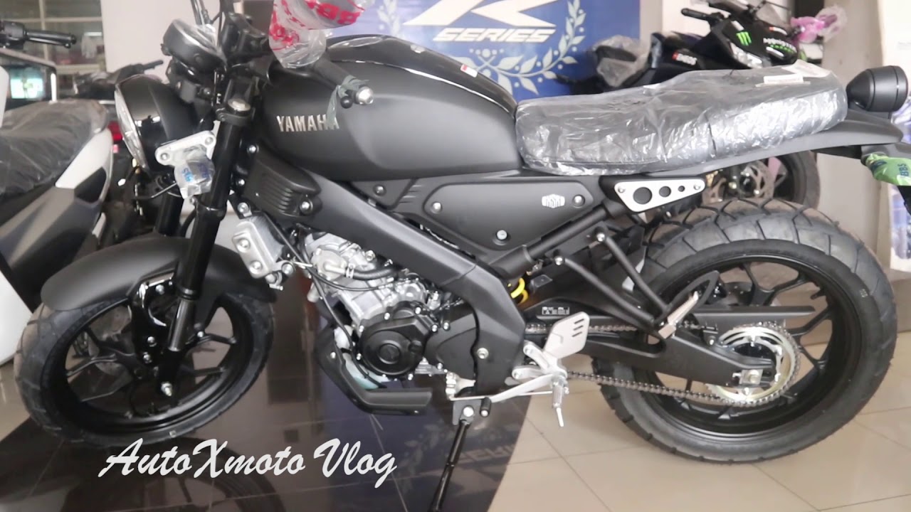 Terbaru Dari Yamaha XSR 155 Warna Matte Black Elegance Keren Abis - YouTube