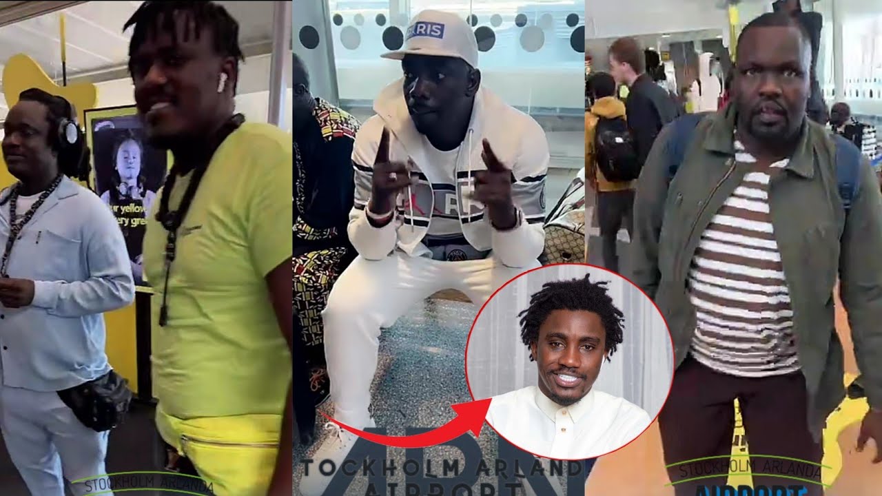 L'arrivée du orchestre raam daan au sweden pour le grand concert de ...