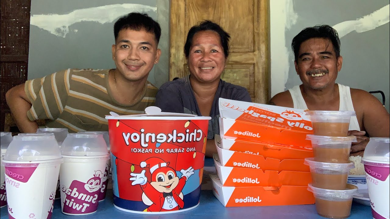 MUKBANG JOLLIBEE OVERLOAD. - YouTube