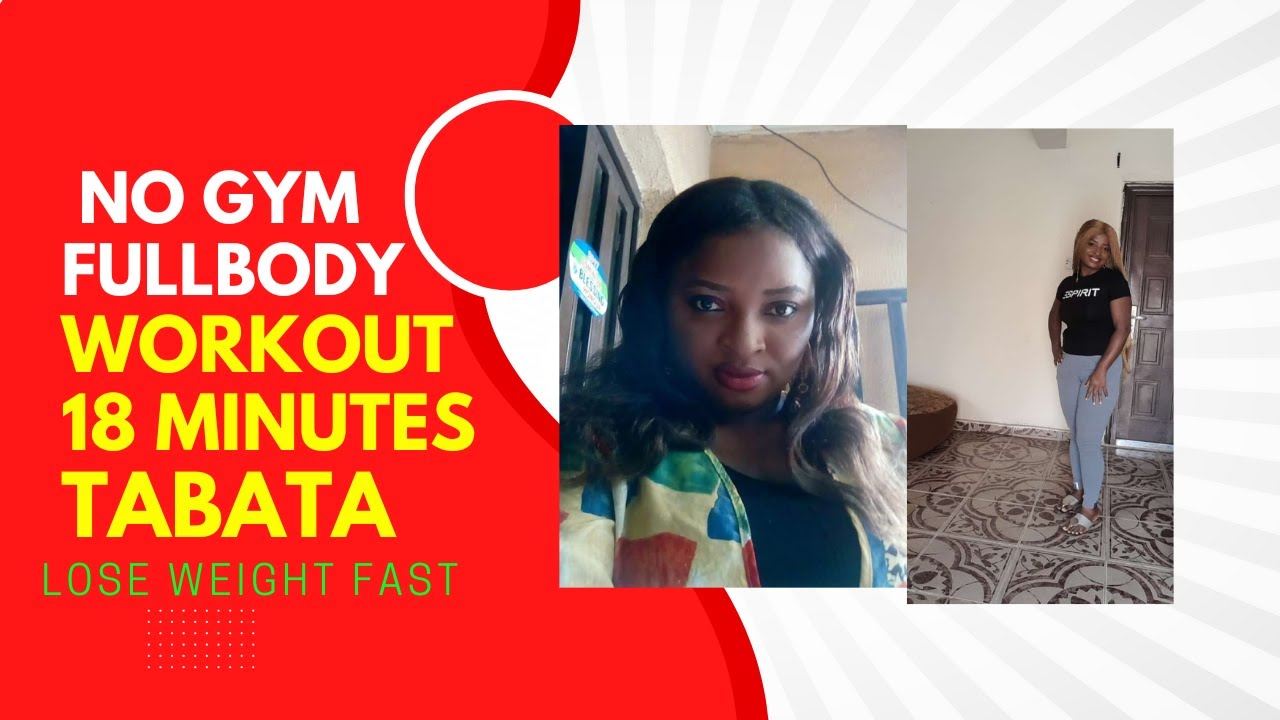 FULL BODY, NO GYM 18 minutes Tabata. #fitness #growwithjo #exercise # ...