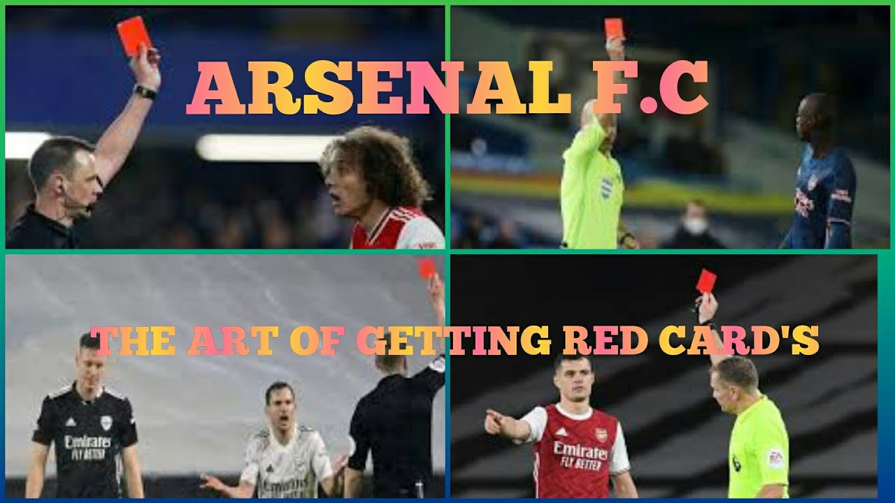 Arsenal FC | The Art Of Getting Red Cards - YouTube