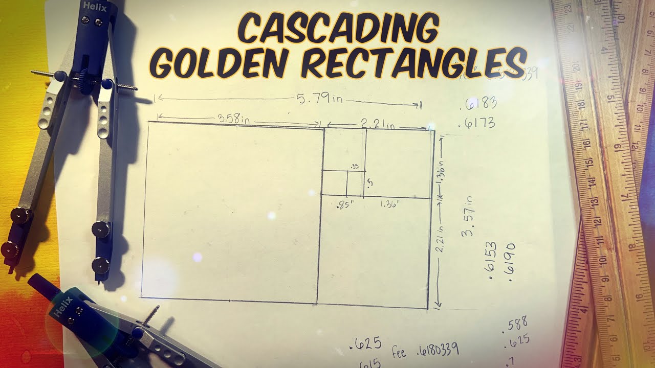 How to Make Nesting Golden Rectangles - YouTube