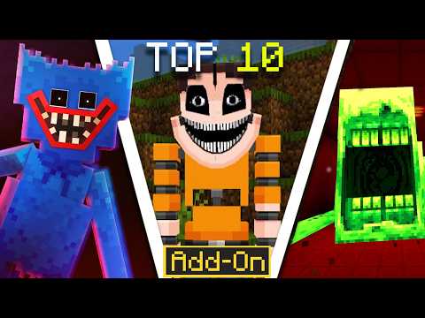 Top 10 HORROR Addons For Minecraft Marketplace (Bedrock)