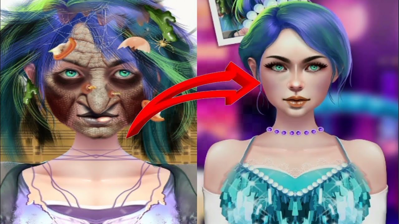 ASMR Makeover salon mekap - YouTube