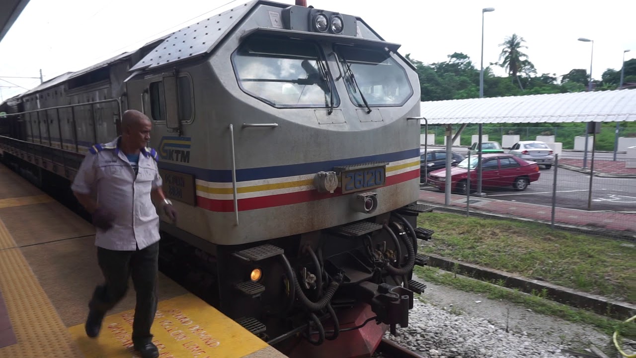 KTM Intercity Class 26 120 Tg. Tuan Coupling At Pulau Sebang/Tampin ...