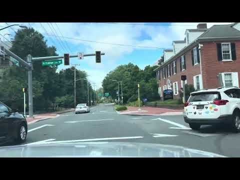 Driving around Newark Delaware, Main Street and Delaware Avenue - YouTube