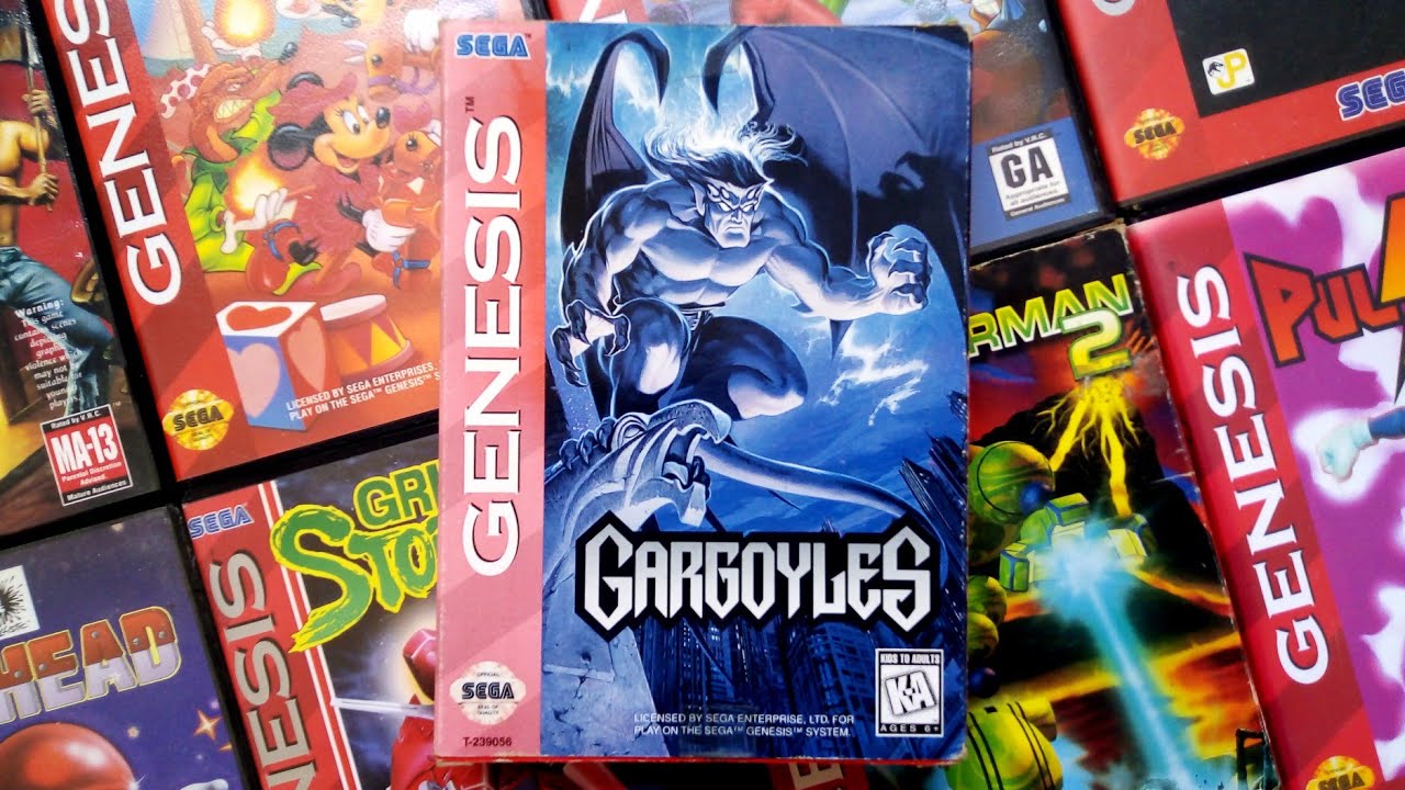GARGOYLES - Sega Genesis - Le Demon's Crest de la Megadrive ? 🤔 - YouTube