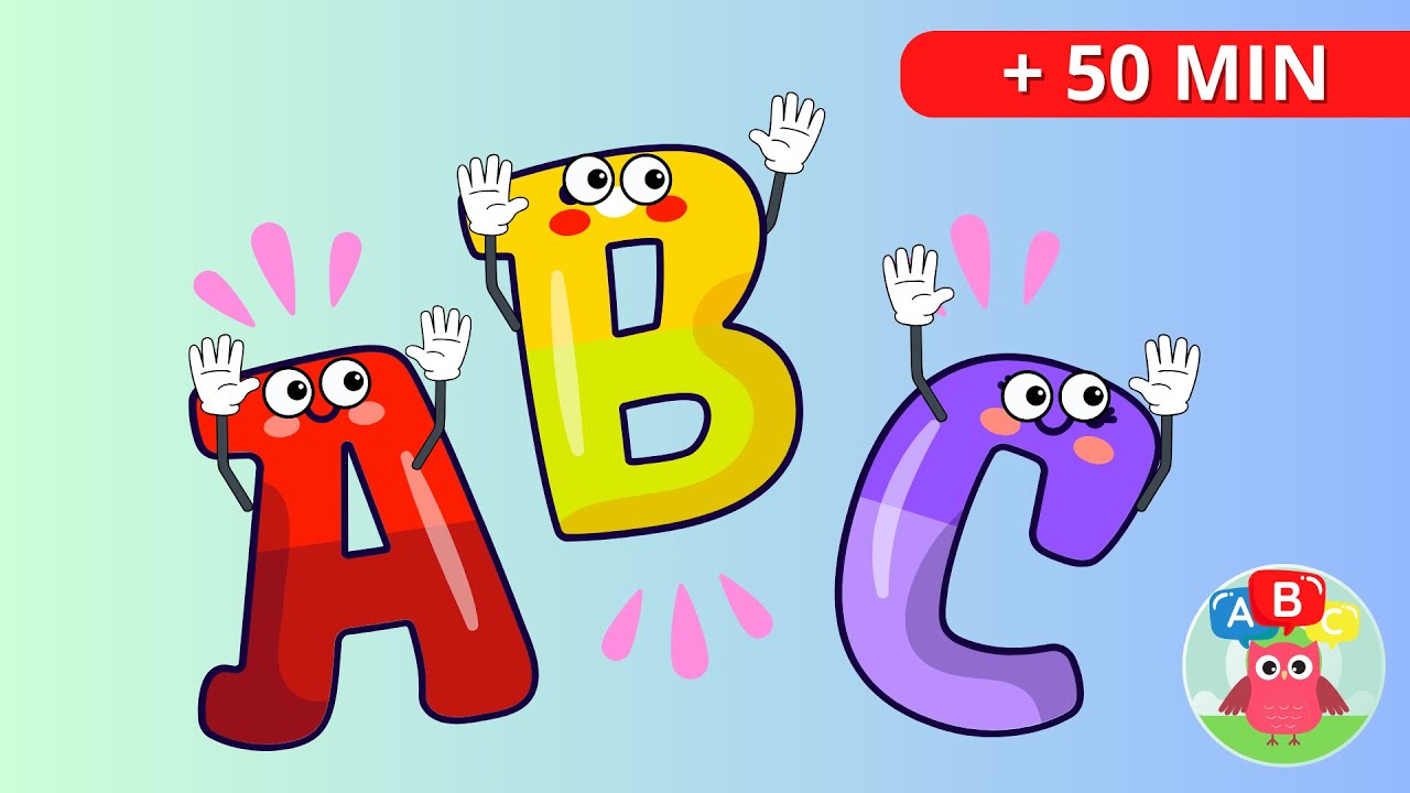 ABC - MARATONA Aprender o alfabeto em português DIVERTIDO - APRENDER as ...