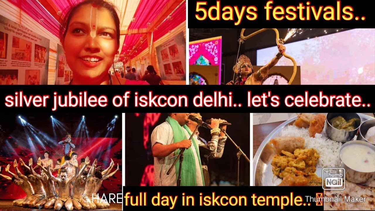 25 Glorious Years Celebration Of Iskcon Delhi | Devotees Association In ...