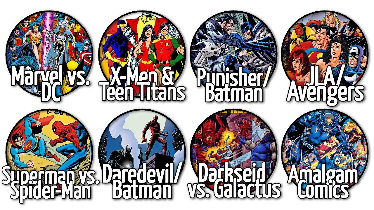 Every Marvel Comics Crossover Event with DC Explained in 19 Minutes ...