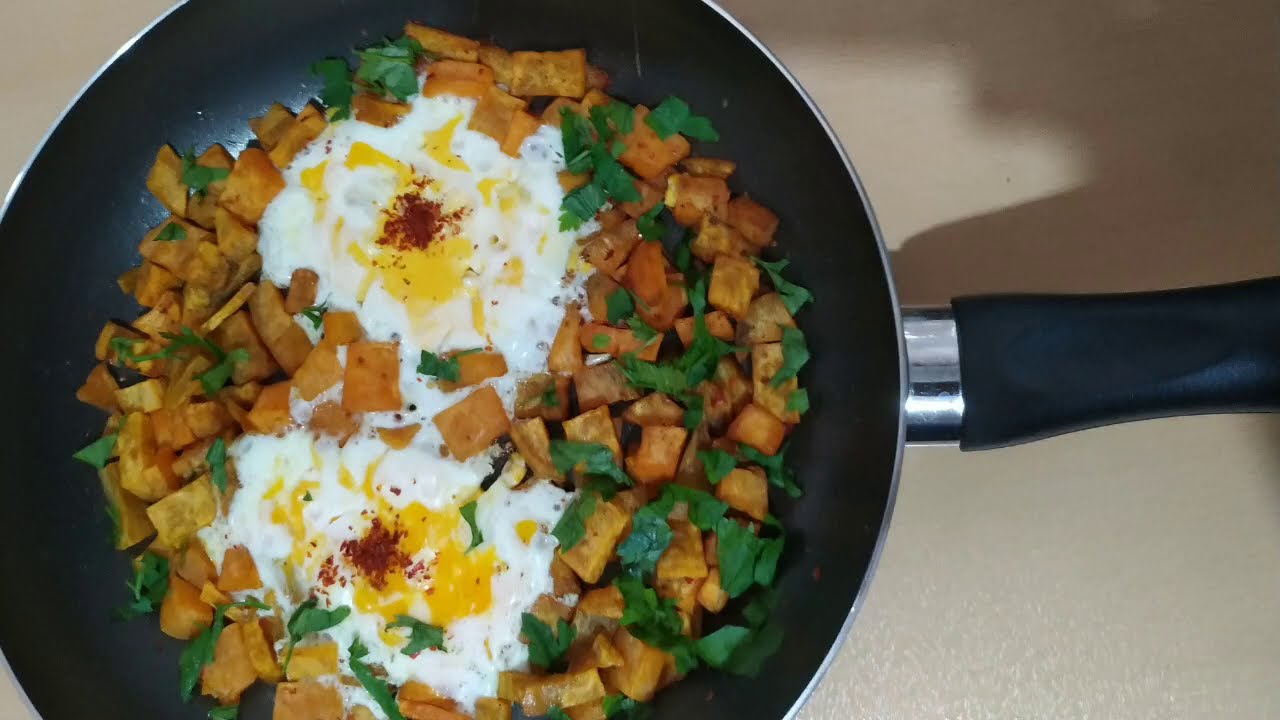 TATLI PATATES TARİFİ KAHVALTILIK TATLI PATATES NASIL HAZIRLANIR👍 - YouTube