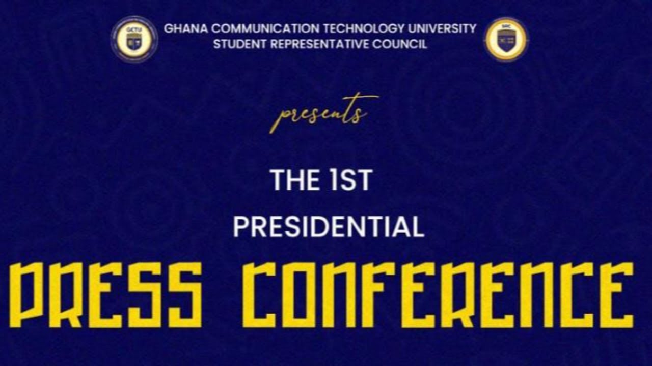 THE 1ST PRESIDENTIAL PRESS CONFERENCE - YouTube