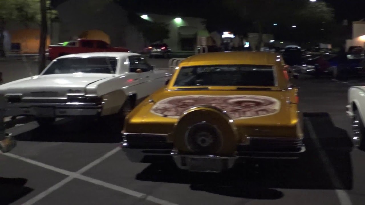 lowriders sunday night meet up south phoenix - YouTube