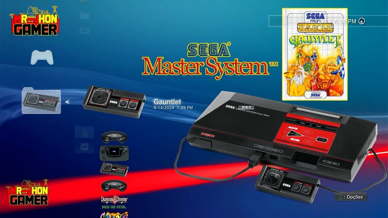 Gauntlet Master System PKG PS3 - YouTube