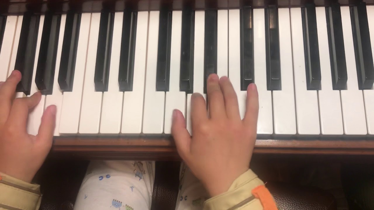 Minuet 7 both hand three times - YouTube