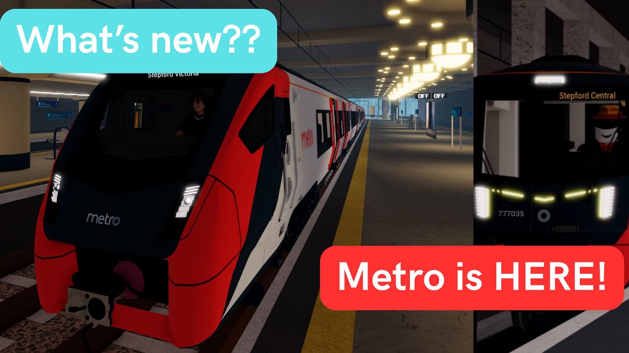 Metro is finally here! - Roblox SCR - YouTube