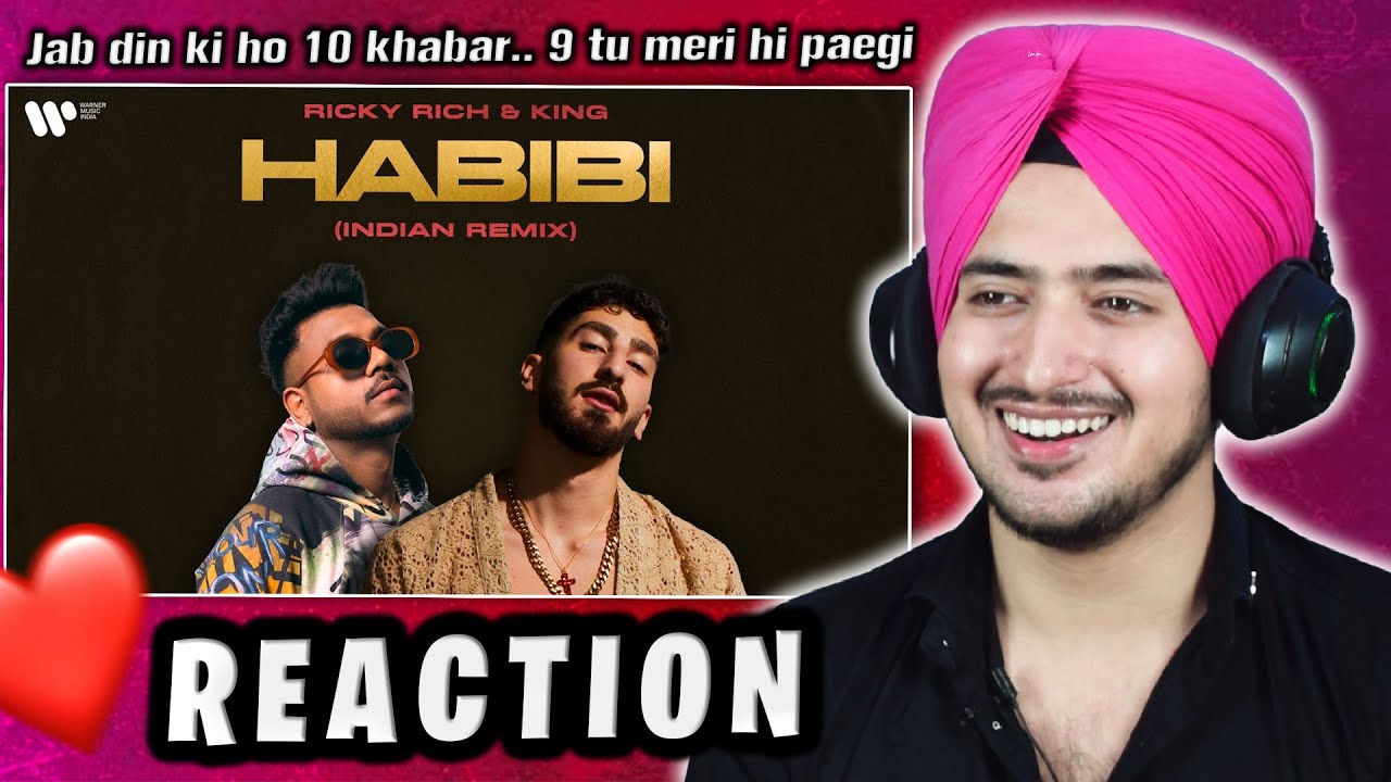 Ricky Rich & King - Habibi REACTION (Indian Remix) - YouTube
