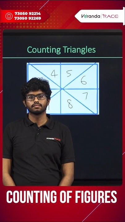 How to Solve Counting Triangles? | Reasoning Shortcuts by Kumaran | Veranda Race - YouTube