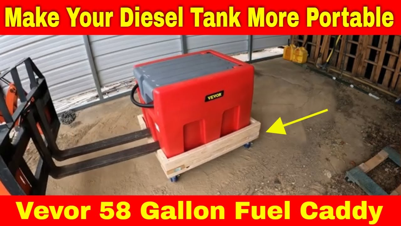 Make Your Own Diesel Tank Caddy #325 - YouTube