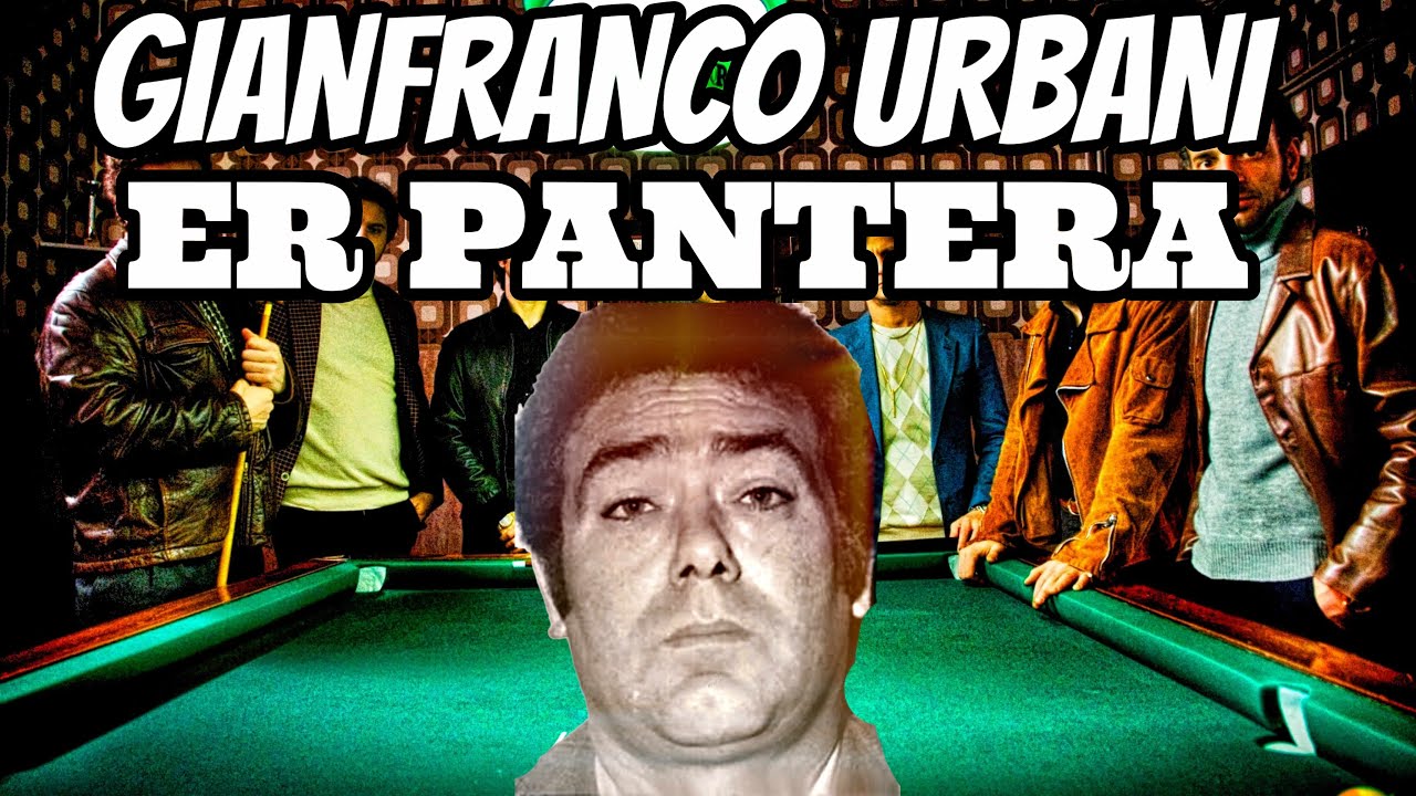 Gianfranco Urbani detto Er Pantera lo stratega della Banda della ...